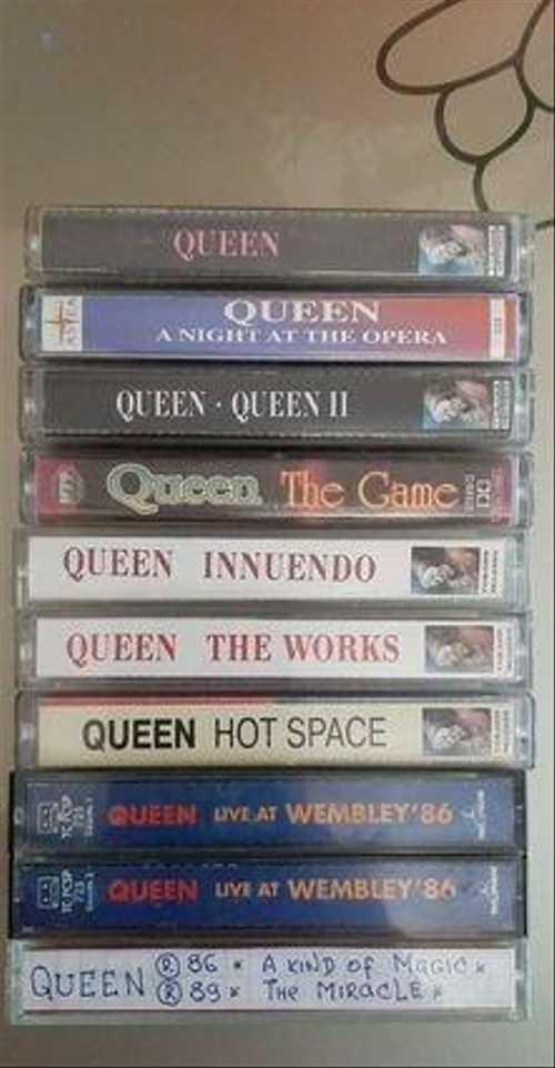 Аудиокассеты queen