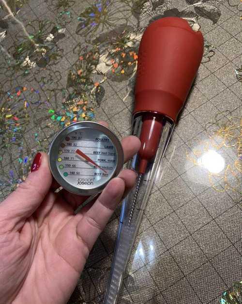 Инструмент для запекания с термометром