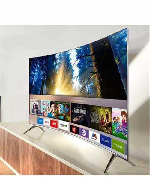 4K Smart Samsung UE55KS7500 (140 см) Qled, 2200 Гц