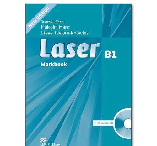 Английский рабочая тетрадь laser B1 workbook Malco