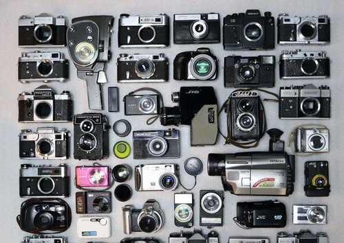 Фотоаппараты (26 штук) и принадлежности №9