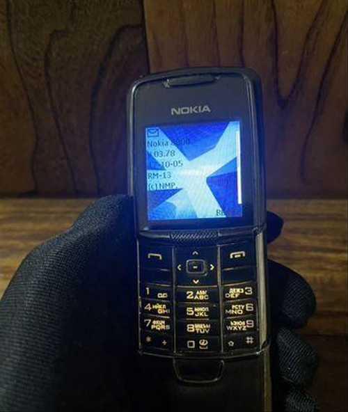 Без камеры Nokia 8800 classic black магазин сервис