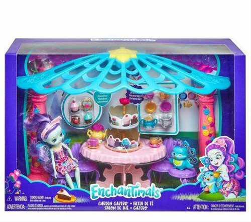 Игровой набор Mattel Enchantimals &ampquotЧаепитие Пэттер Павлины и Флэпа&ampquot FRH49