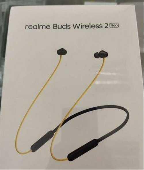 Оригинальная гарнитура Realme Buds Wireless 2 Neo