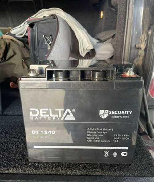 Аккумулятор delta 1240