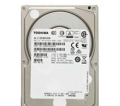 Жесткий диск Toshiba SAS 3.0 300Gb AL15SEB030N