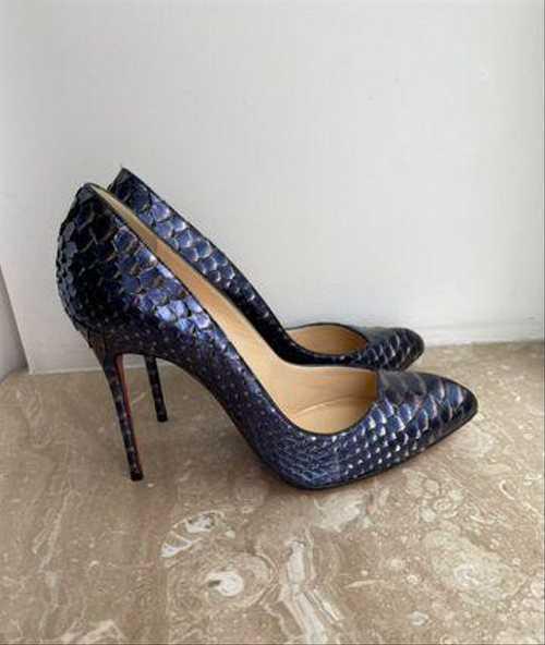 Туфли christian louboutin 38 оригинал питон