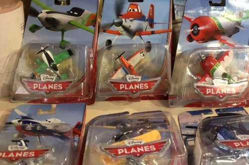 Disney Planes Модель самолета Skipper металл, на б