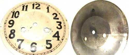 Часы циферблат настенных старинных часов 19 век