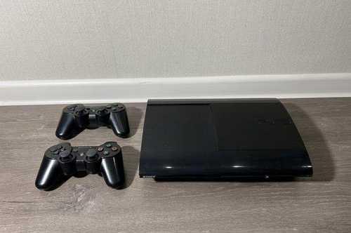 Sony PS3 Super Slim 500gb 2 Джойстика+25 игр