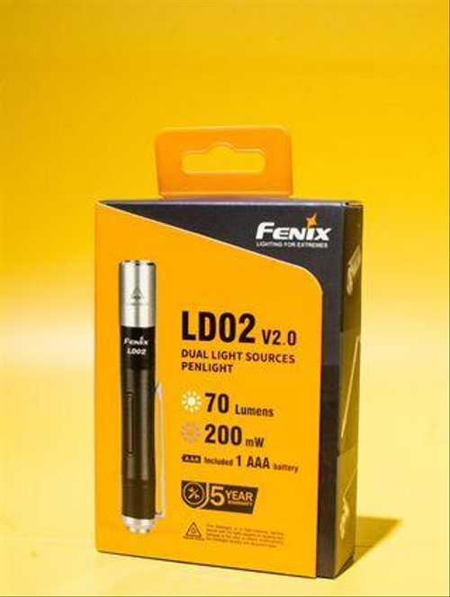 Фонарь Fenix LD02V20 Cree XQ-E HI Led