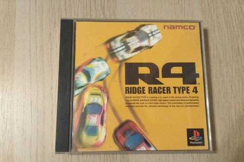 PS1 Ridge Racer Type 4 R4 ntsc J лицензия