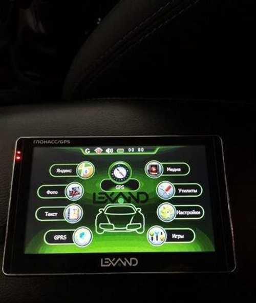 GPS навигатор lexand