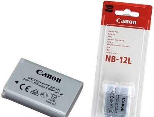 Аккумулятор Canon NB-12L новый