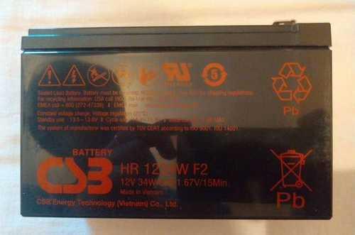  батарея для ибп CSB HR1234W F2 12В | Festima.Ru .