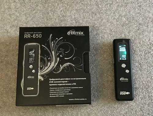 Цифровой диктофон / MP3 плеер / флешка - Ritmix
