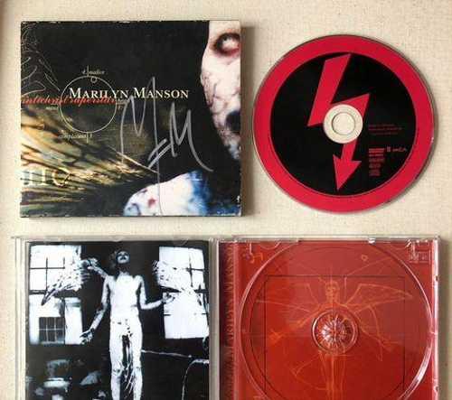 Marilyn manson antichrist superstar (автограф)
