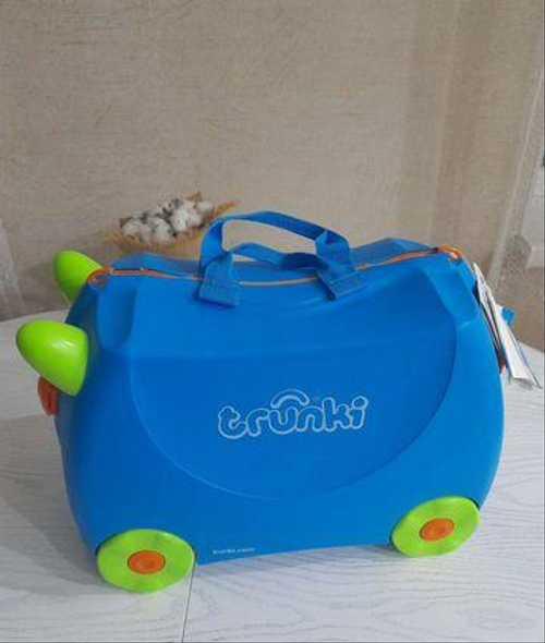 Новый детский чемодан trunki оригинал