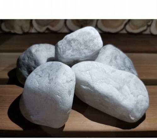 Камень для бани Жаркий лед обвалованный 10 кг