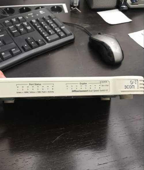 3COM OfficeConnect Dual Speed Switch 8