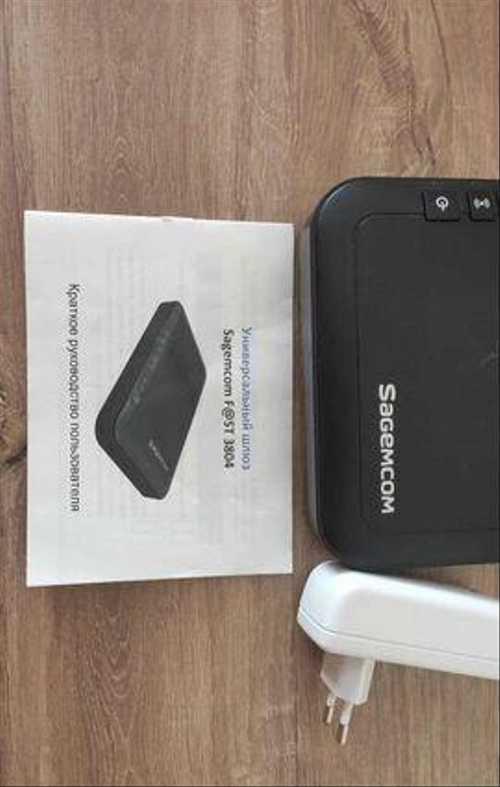Wifi роутер Sagemcom FST 3804