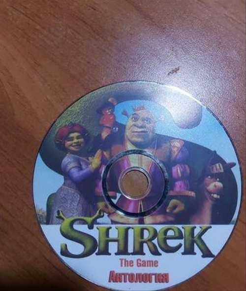 Игровой диск "Shrek the game Антология" на пк