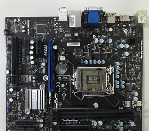 LGA 1156 MSI H55M-E23