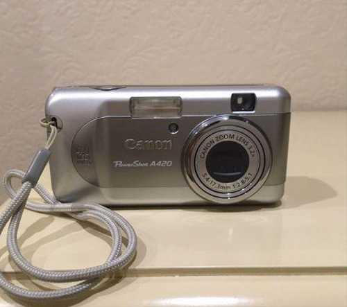 Фотоаппарат цифровой Canon Power Shot A420