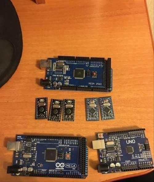 Arduino mega, UNO, Pro mini и всякие штуки для них
