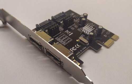 PCIe SATA контроллер ExeGate EXE-501 2 порта