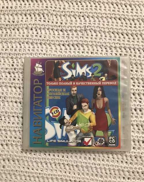 Sims 2 - 4 диска CD