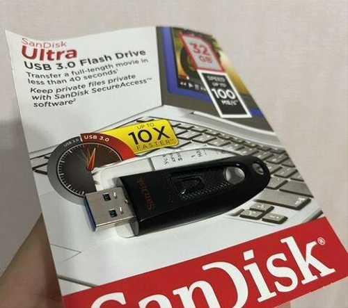 Флешка SanDisk 32GB USB 3.0