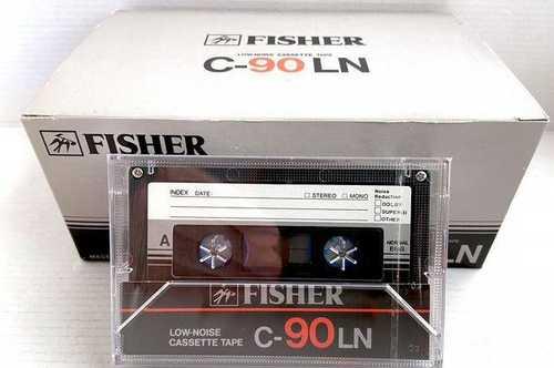 Аудиокассеты Fisher (Sanyo) C 90 LN - 1980 г