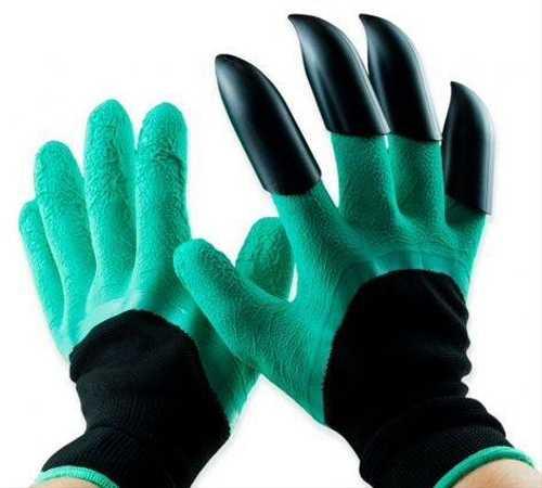 Перчатки - грабли Садовые Garden Genie Gloves