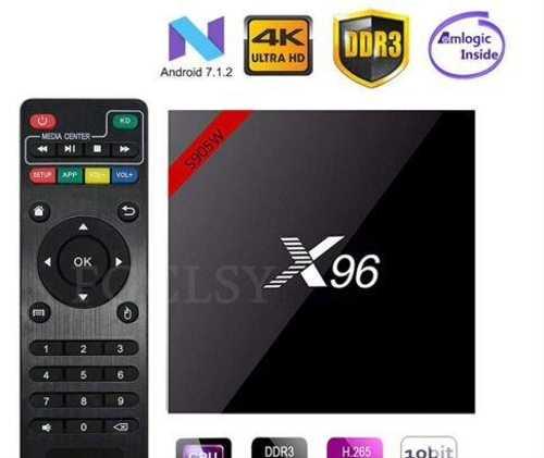 Медиаплеер X96 Smart TV Box Android 9.0