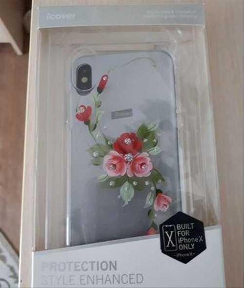 Чехол новый на iPhoneX