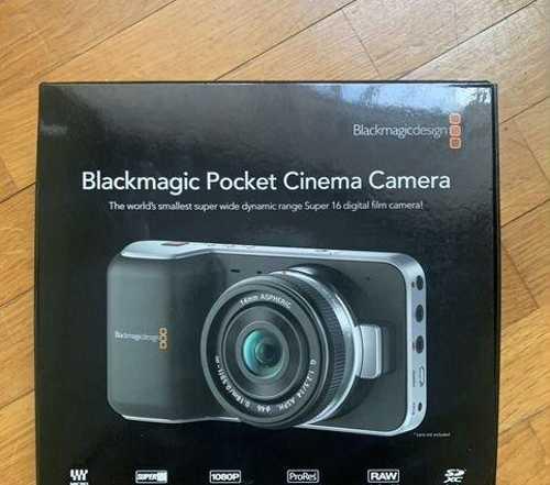 Black magic pocket cinema camera