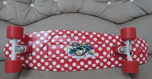 Редкий Лонгборд Penny Nickel Longboard Polka Dot