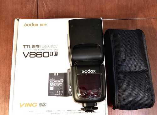 Фотовспышка Godox TTL V860II для камер Sony