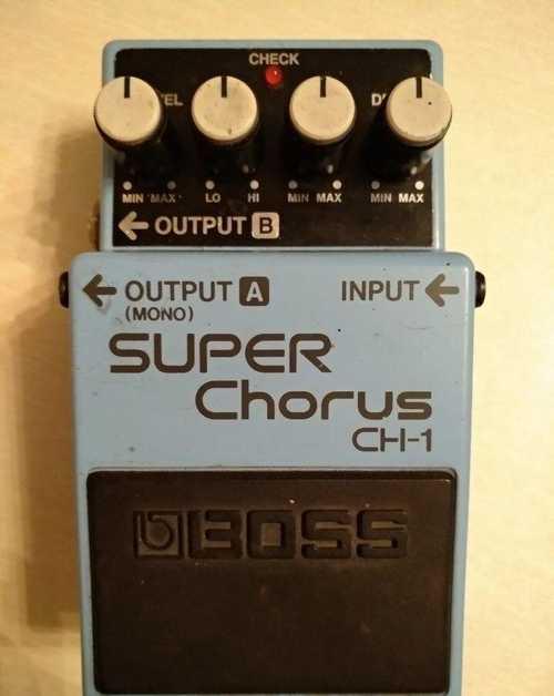 Гитарная педаль Boss CH-1 super Chorus