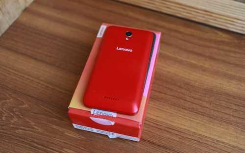 Смартфон lenovo A2016A40 красный