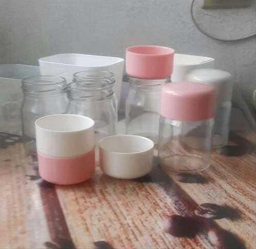 Баночки и чаши для йогуртницы