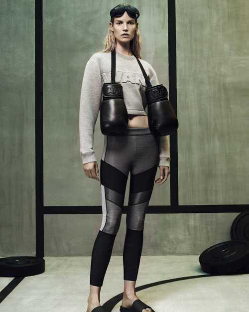 Леггинсы Alexander Wang x HM