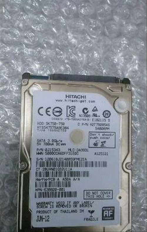 Hdd 750 Gb Цена Для Ноутбука