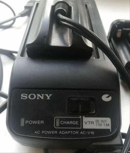 Зарядное устройство адаптер для видеокамеры Sony A