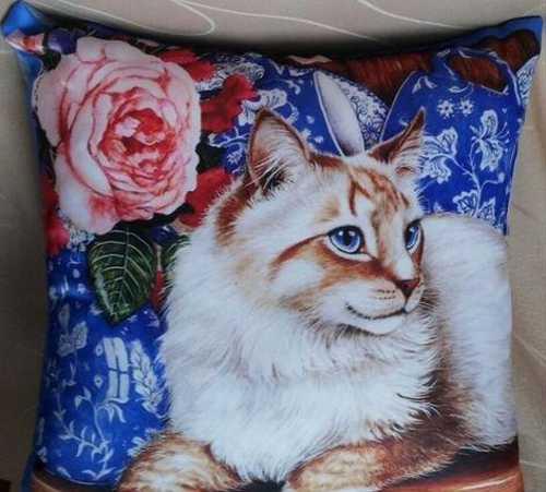 Подушка декоративная Кошки