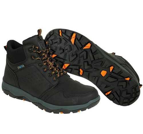 Ботинки Fox Black/Orange Mid Boot 43р