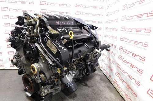 Купить двигатель мазда мпв. Mazda AJ. Двигатель 1aj. Engine Mazda MPV AJ 3,0 photo. Номер двигателя Мазда МПВ AJ 3.0 где находится.
