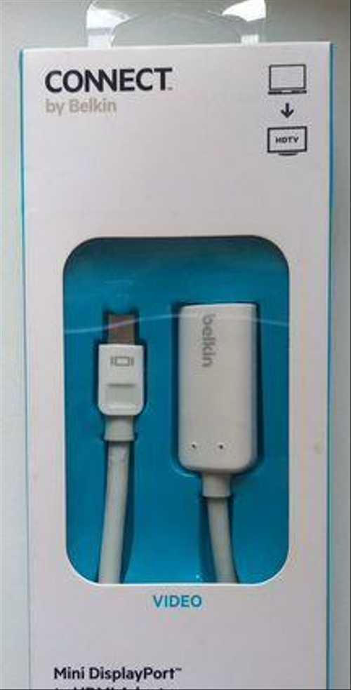 Адаптер Belkin Mini DisplayPort/hdmi