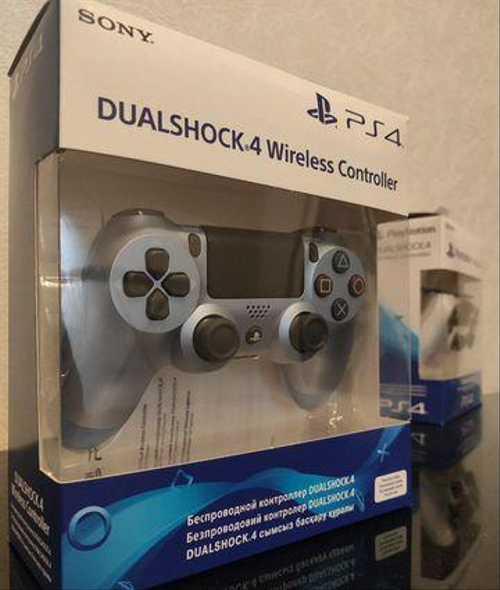 Dualshock 4 v2 оригинал (белый и titanum blue)